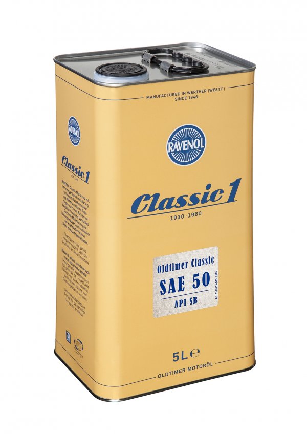 RAVENOL Oldtimer Classic SAE 50 API SB | RAVENOL